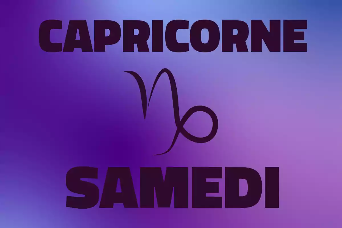 ♑ Capricorne, aujourd'hui Samedi 24 du Janvier, Tu es capable de ...